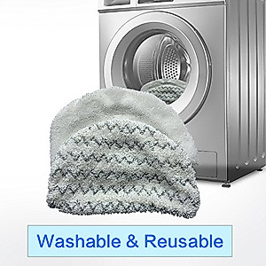 10PK Amyehouse Replacement Pads Compatible with Bissell Powerfresh Steam Mop 1940 1440 1806 1544 2075 2685 Series 19401 19404 19409 1940A 1940F 1940N 1940T 1940Q 1940W B0006 15441 15443 2181 2814