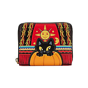 Disney Hocus Pocus Dani Binx Zip Around Wallet