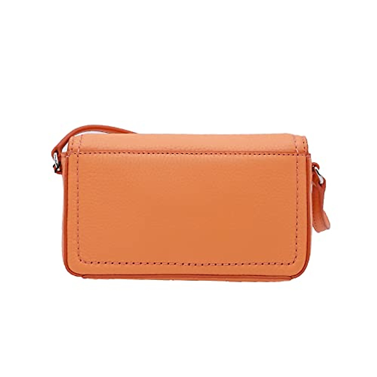 Marc Jacobs H107L0FA21-854 Melon With Silver Hardware Women's Groove Leather Mini Crossbody Bag