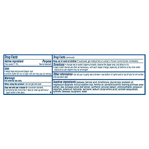 Balmex Diaper Rash Cream with Aloe & Vitamin E, 4 oz