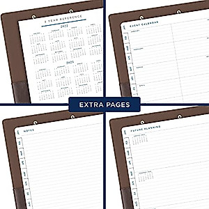 2022 Monthly Planner by AT-A-GLANCE, 8" x 11", Large, Clipboard, Signature Collection, Brown (YP60009)
