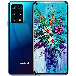CUBOT Unlocked Phone, X30 8GB+128GB Unlocked Cell Phone, 6.4" Screen Android Phone, 48MP Camera, 4G Dual SIM Phone, 4200mAh Battery, AT&T, GSM, T-Mobile, US Version, Gradient Green