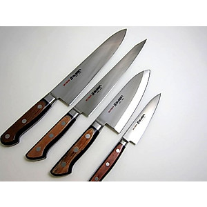 Houcho.com Suisin Inox Western-Style Knife Series, Genuine Sakai-Manufactured, Inox Steel 6.5" (165mm) Deba Knife