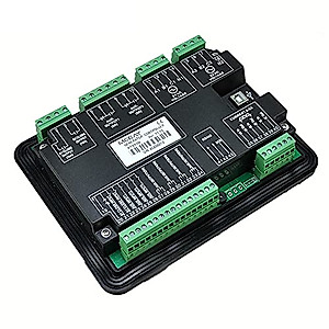 YOKDEN ATS520 Generator Genset Controller Panel ATS Controller Control Auto Transfer Switch Dual Power DC 8V-36V AC 90-280V Single Phase Three Phase 3.5” LCD Screen