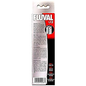 Fluval U3 Underwater Filter Media Replacement Bundle, 2-Pack Foam Pad and BioMax, Filter Media for Aquariums up to 40 Gallons