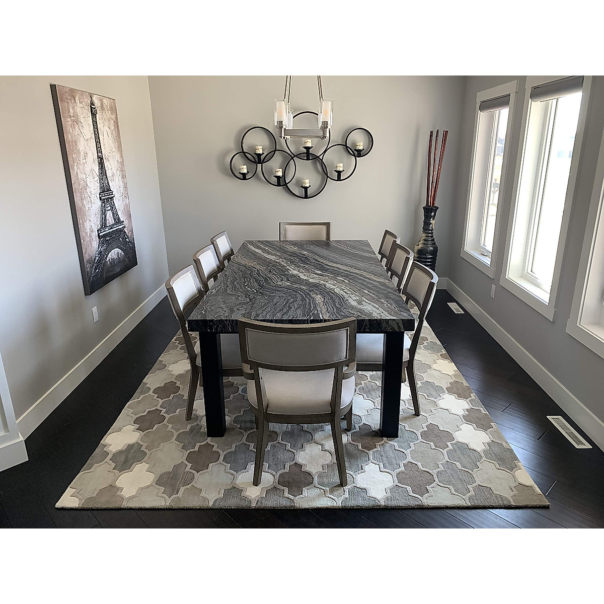 Parsons Style Metal Table Base - Any Size and Color