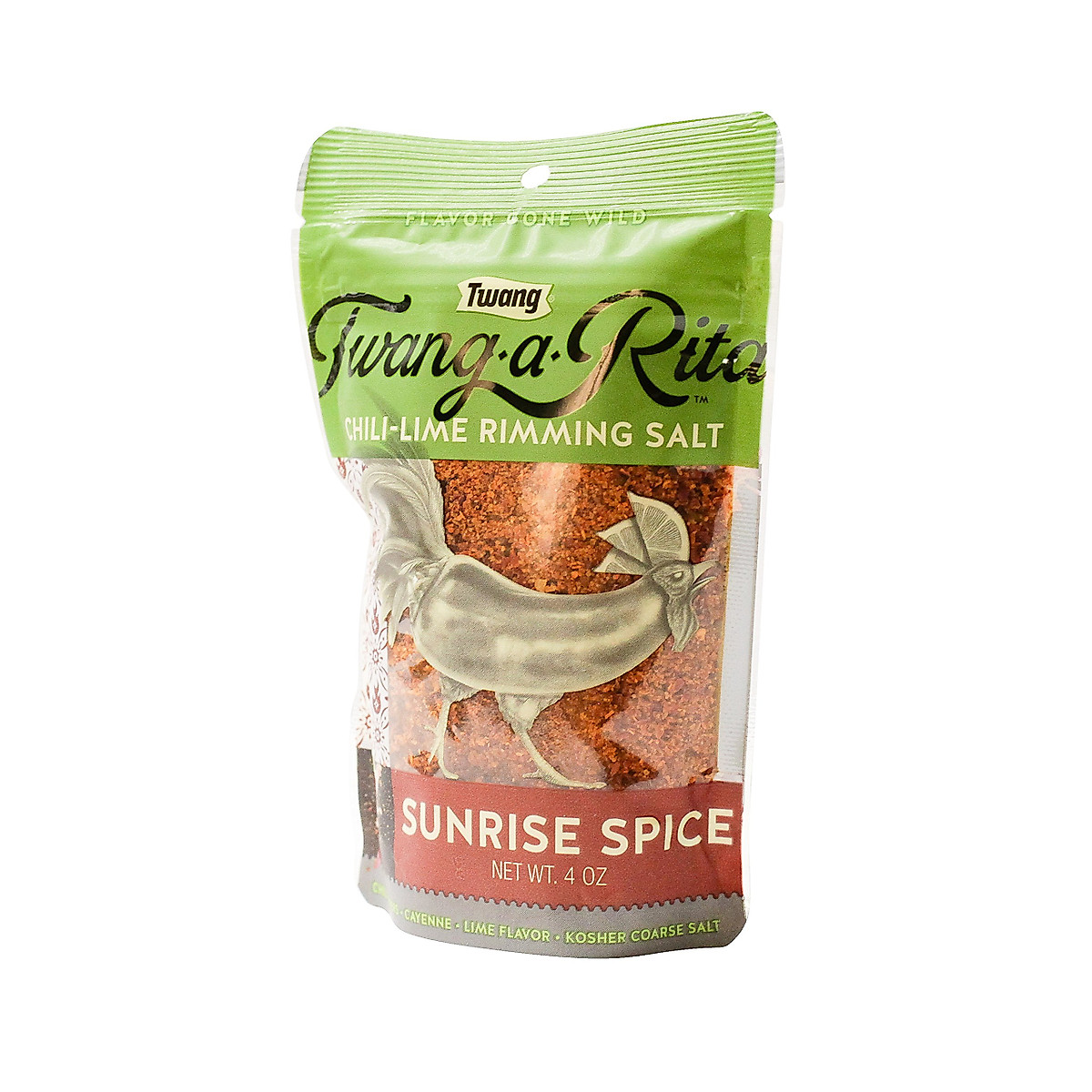 Twang-a-Rita Rimming Salt Varieties - 4 ounce pouch - (2 pack) (Sunrise Spice (Bloody Mary))