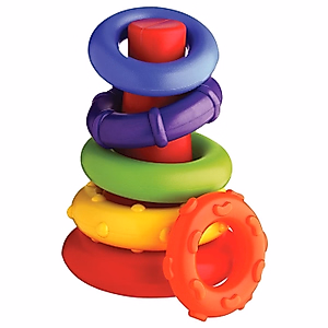 Playgro 4011455 Sort and Stack Tower for Baby Infant Toddler Children, Playgro is Encouraging Imagination with STEM/STEM for a Bright Future - Great Start for a World of Learning