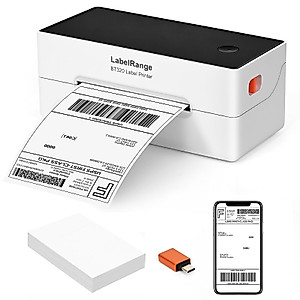LabelRange LP320 Label Printer – High Speed 4x6 Shipping Label Printer, Windows, Mac, Linux and Chrome OS Compatible, Direct Thermal Printer Supports Shipping, Barcode, Household Labels and More