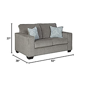 Signature Design by Ashley Altari Love Seats, Gray