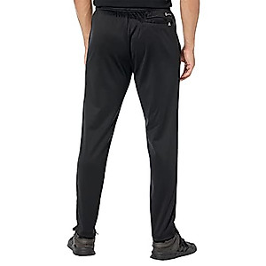 adidas Men's AEROREADY Game and Go Small Logo Tapered Pants, Black, Medium
