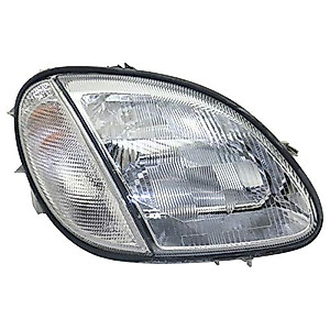 South Mud Bay Halogen Headlight Set Compatible with Kompressor Convertible Base Left & Right w/Bulbs Pair 14905939