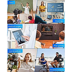 YCBUENO Video Capture Card, 4K HDMI/Male to USB3.0/Female Full HD 1080P/60fps, HDMI Capture Card for Live Broadcast, DSLR, Video Capture Device for High Definition Acquisition, Gaming, Live Stream