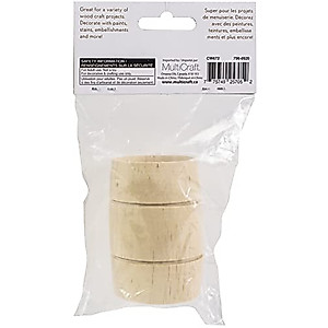 Mini Wood Barrel 72x52mm -