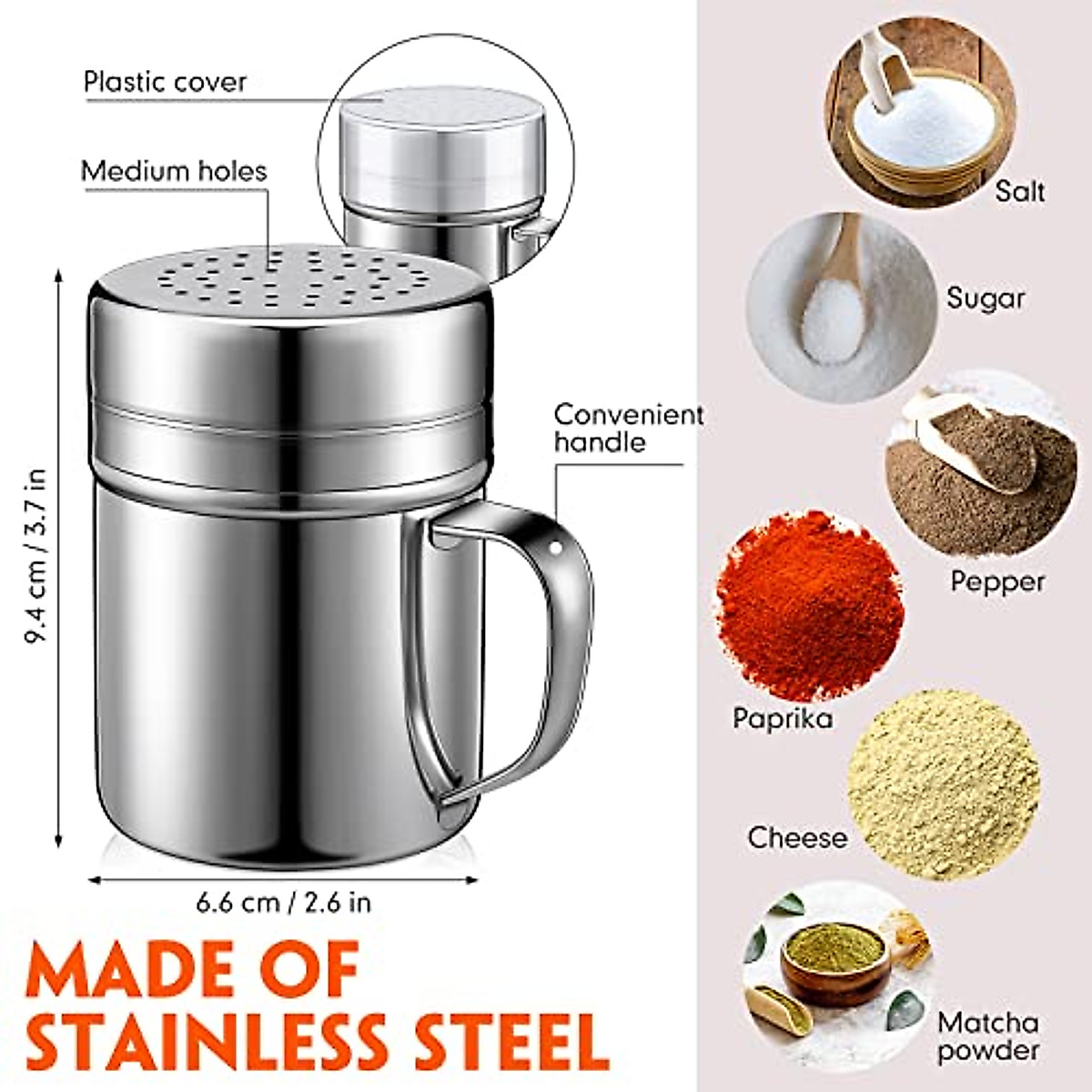 602 Pcs Popcorn Maker Supplies Set Includes 600 Popcorn Paper Bags 1 oz Popcorn Individual Bags 1 Popcorn Scoops 1 Popcorn Seasoning Dredge Shaker with Handle for Home Kitchen Movie Party Use