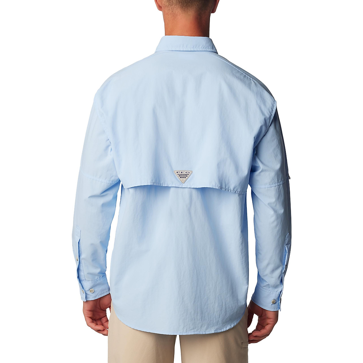 Columbia Men’s PFG Bahama™ II Long Sleeve Shirt, Sail, Large