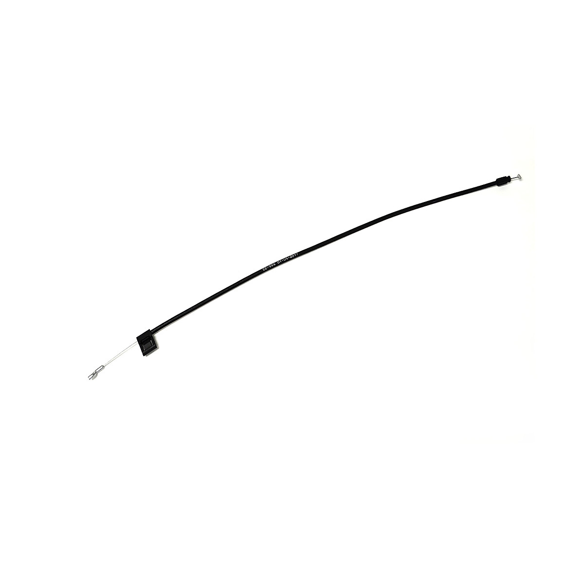 Recliner-Handles Replacement Cable 2.5" Exposed Wire, 3mm Barrel, 25.5" Overall Length with S-Tip