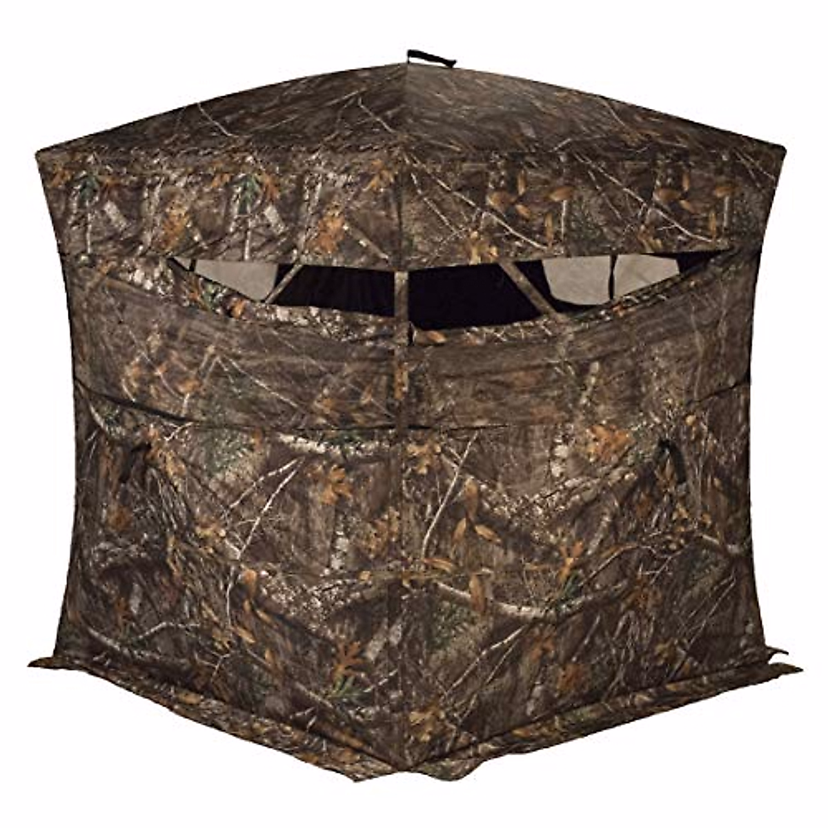 RHINO Blinds R150-RTE 3 Person Hunting Ground Blind, Realtree Edge