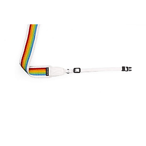 Polaroid Camera Strap Flat – Rainbow Stripe