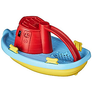 Green Toys Tug Boat Red - CB2
