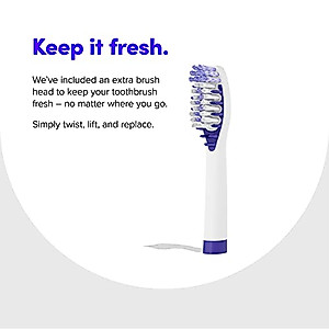 Smile Direct Club Travel Toothbrush with Replacement Head