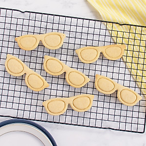 Spectacles cookie cutter, 1 piece - Bakerlogy