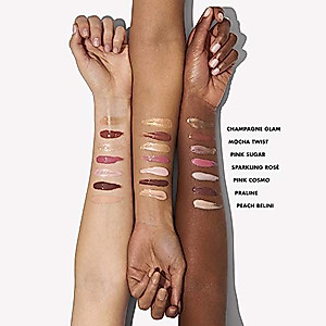 e.l.f., Lip Plumping Gloss, Hydrating, Nourishing, Invigorating, High-Shine, Plumps, Volumizes, Cools, Soothes, Champagne Glam, Shimmer, 0.09 Oz