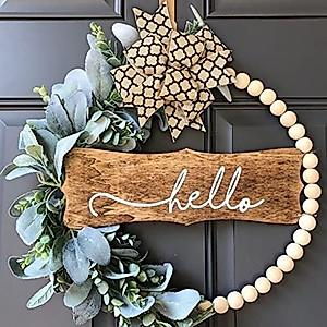 Quatrefoil Wired Ribbon for Wreath, Burlap Black Check Wired Edge Ribbon, Farmhouse Ribbon for Gift Wrap, DIY Craft, 2.5”x10yds