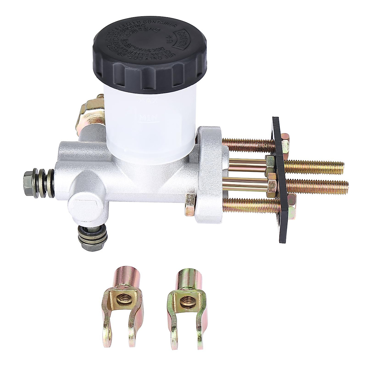 AuInLand Hydraulic Brake Master Cylinder, Go Kart Master Cylinder, for 90cc 110cc 125cc 150cc 200cc 250cc Go Kart