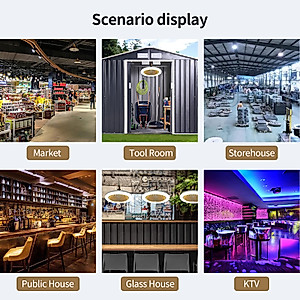 AOSUI Screw in Ceiling Fan in Light Socket 10in E26 30W Dimmable Socket Fan Small Ceiling Fan with Light, Plug in Light Bulb Ceiling Fan with Remote Perfect for Small Rooms, RVs, and Restaurants