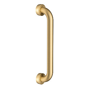 Esnbia 15“ Grab Bar Handle for Bathroom Toilet Bathtubs and Showers, Brushed Gold