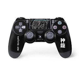 Skinit Decal Gaming Skin Compatible with PS4 Pro/Slim Controller - Officially Licensed Dragon Ball Z Negative Shenron Design