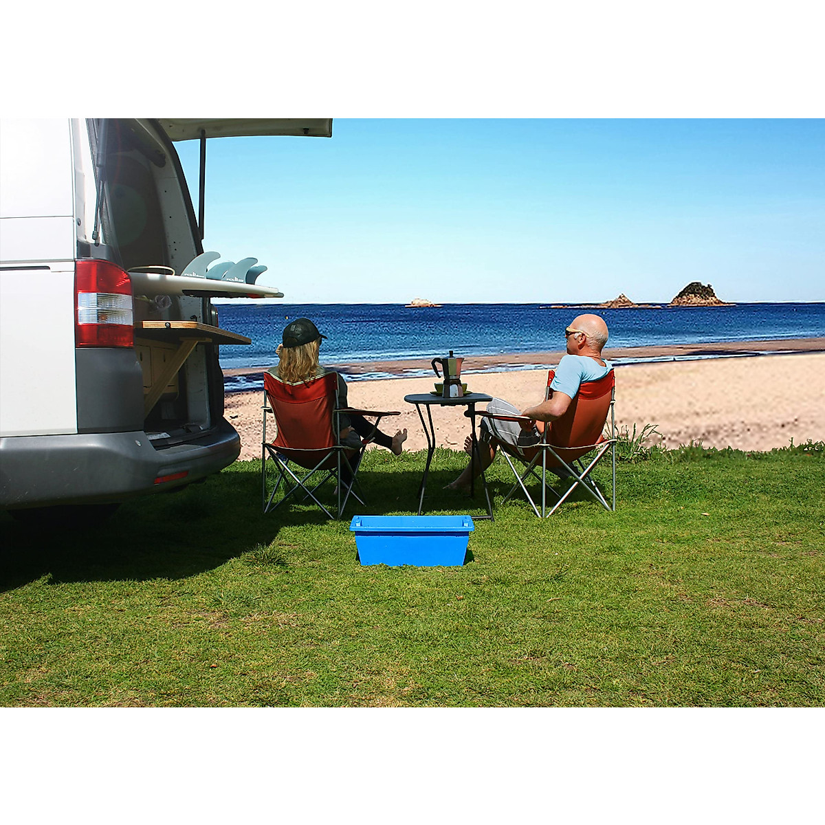 SWABBO Footwasher, Beach Essentials for Washing Feet Outdoors, Portable Pool Foot Bath, Keep Sand and Dirt Out of The House, Portable and Durable, for Beach, Poolside, Camping