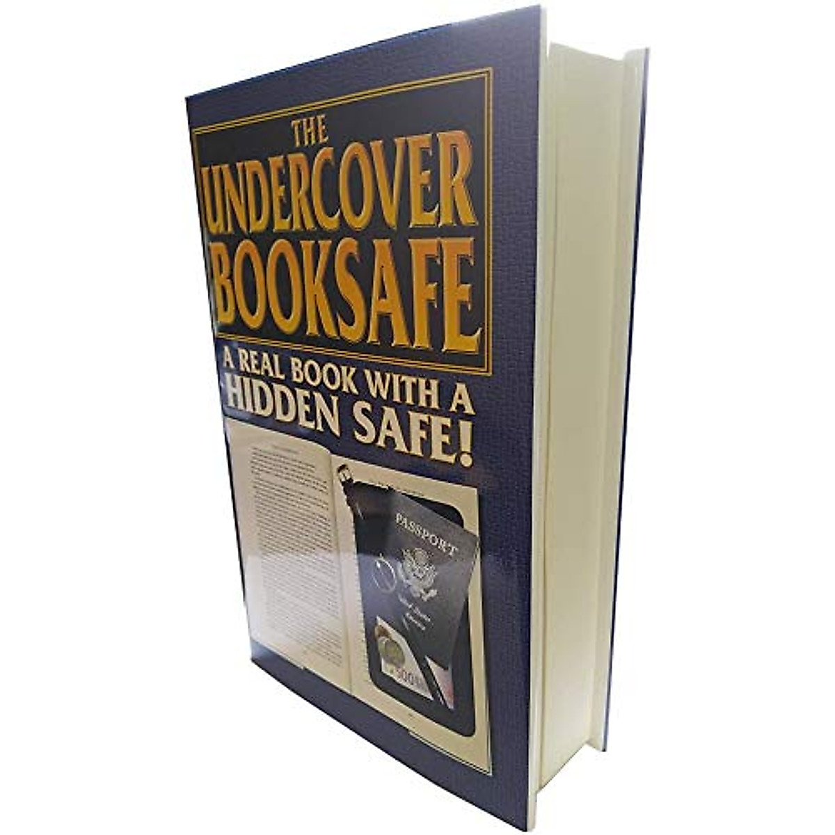 Streetwise Fake Large Hardbound Diversion Book Gun Safe Secret Compartment