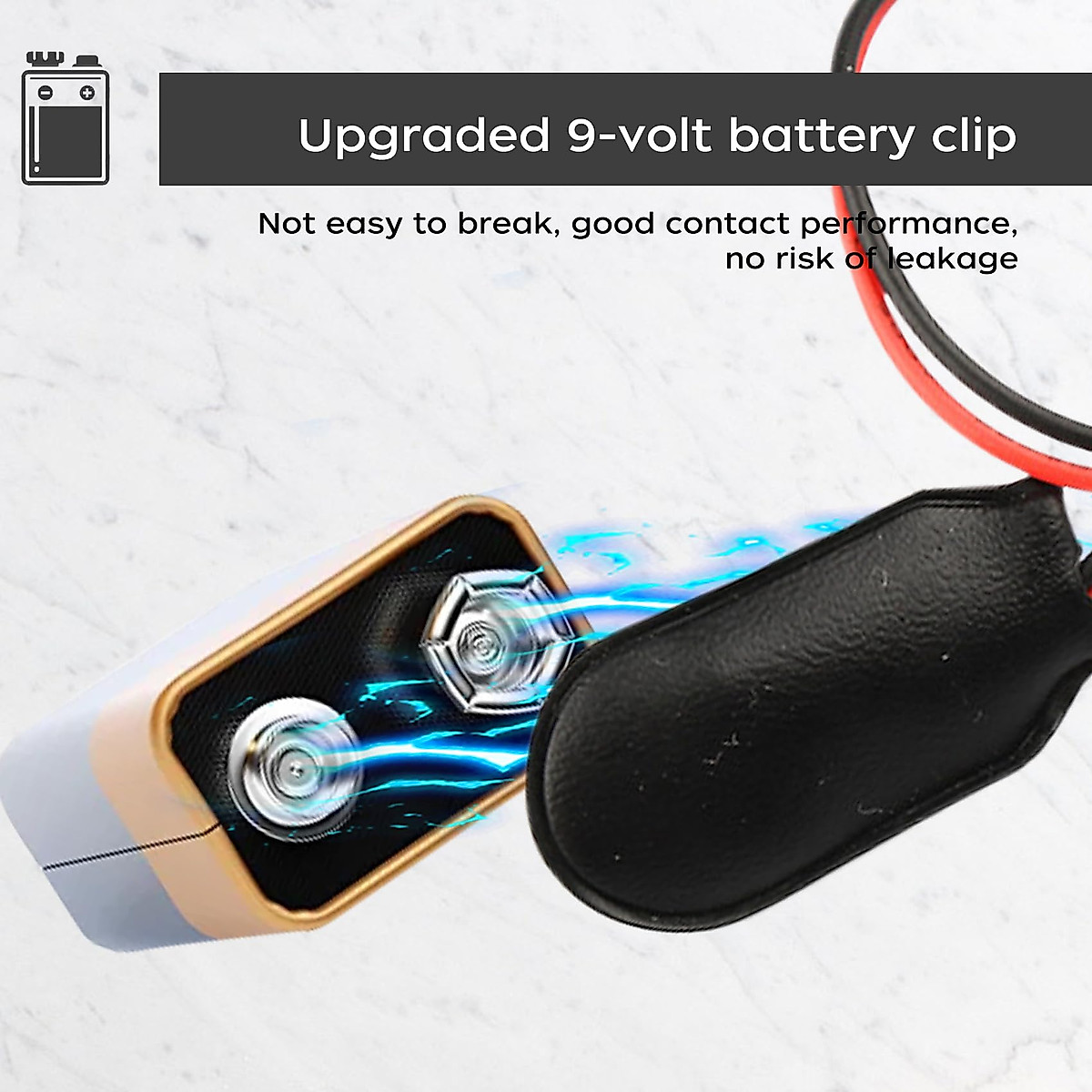 Parts Express 9V Battery Clip l Type