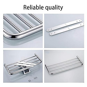 Towel Racks Towel Shelfs,Towel Shelf Towel Rack Bath Double Towel Shelves Holder 57Cm Towel Row Wall Mounted Towel Rail Bar Hotel Rail Shelf Storage Holder for Bathroom Kitchen/67Cm (Color : 57cm)