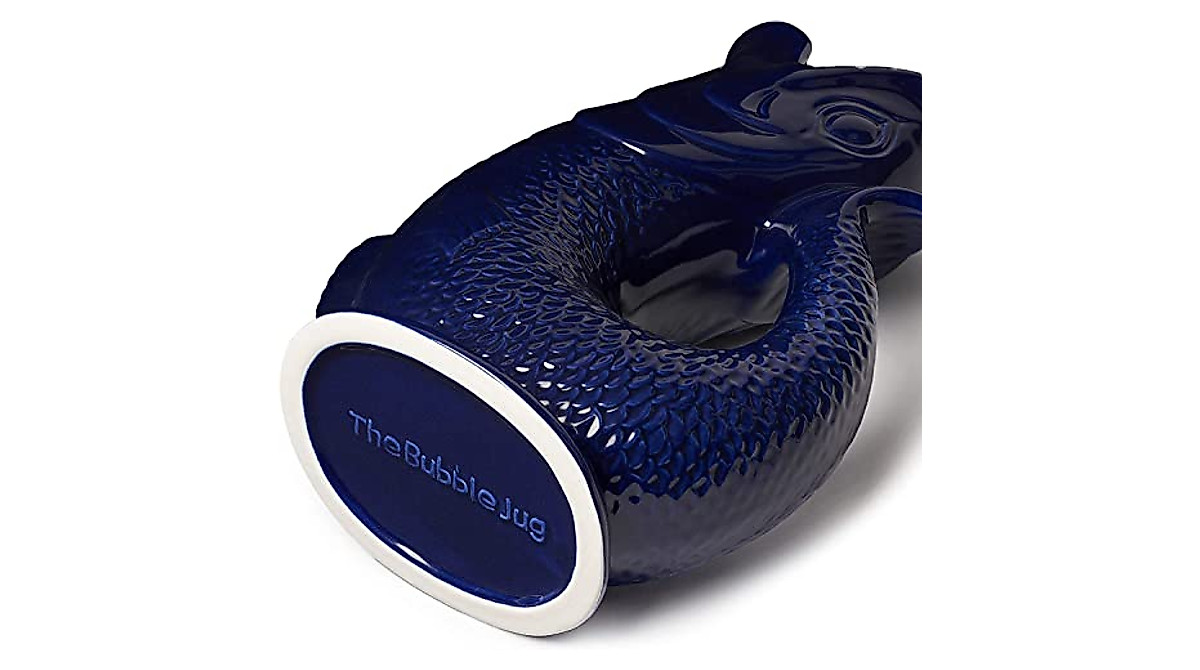Bubble Jug® Dark Cobalt Blue - Unique Gurgling Pitcher