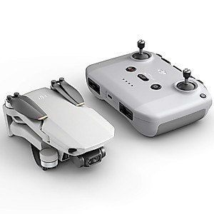 DJI Mini 2 Fly More Combo Foldable Drone Quadcopter with 4K Video Camera, 3-Axis Gimbal, 31 Min Flight Time, OcuSync 2.0 Bundle w/ 1 YR CPS Protection Pack+ FPV Pilot Headset + Backpack & Accessories