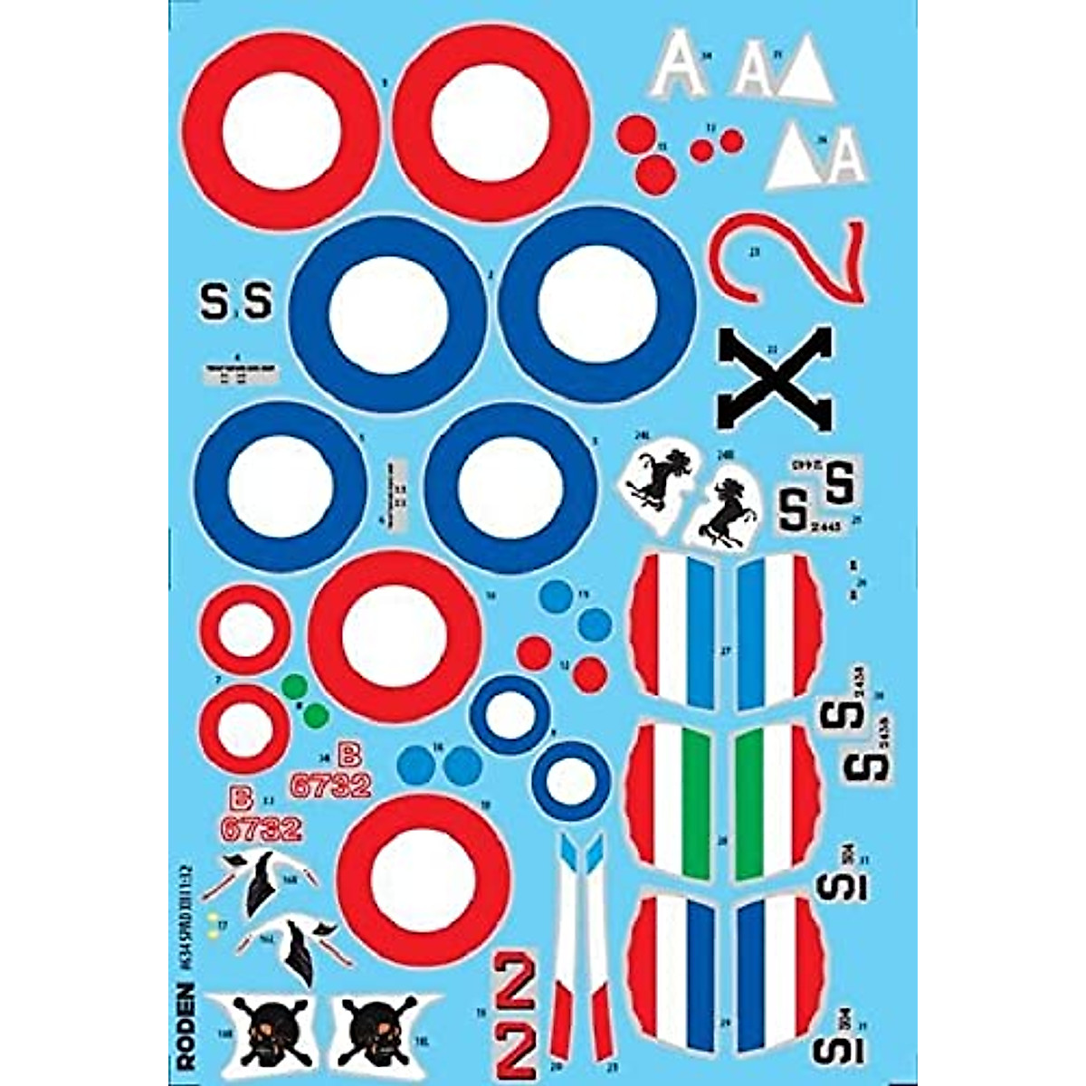 Roden 634 - 1/32 - Spad XIIIc1 (Early) Scale Plastic Model kit Aircraft