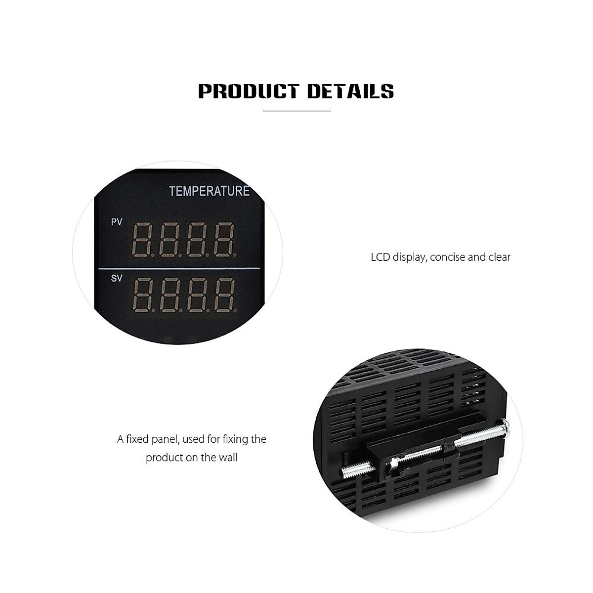 SINOTIMER MC401-611 Smart LCD Display Thermostat Heating Temperature Controller