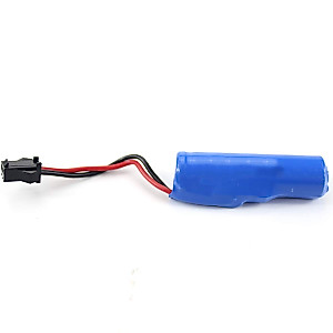 Fisca Spare Rechargeable 3.7V 800mAh Lithium Ion Battery with USB Charger, SM 2P Connector for RC Stunt Car
