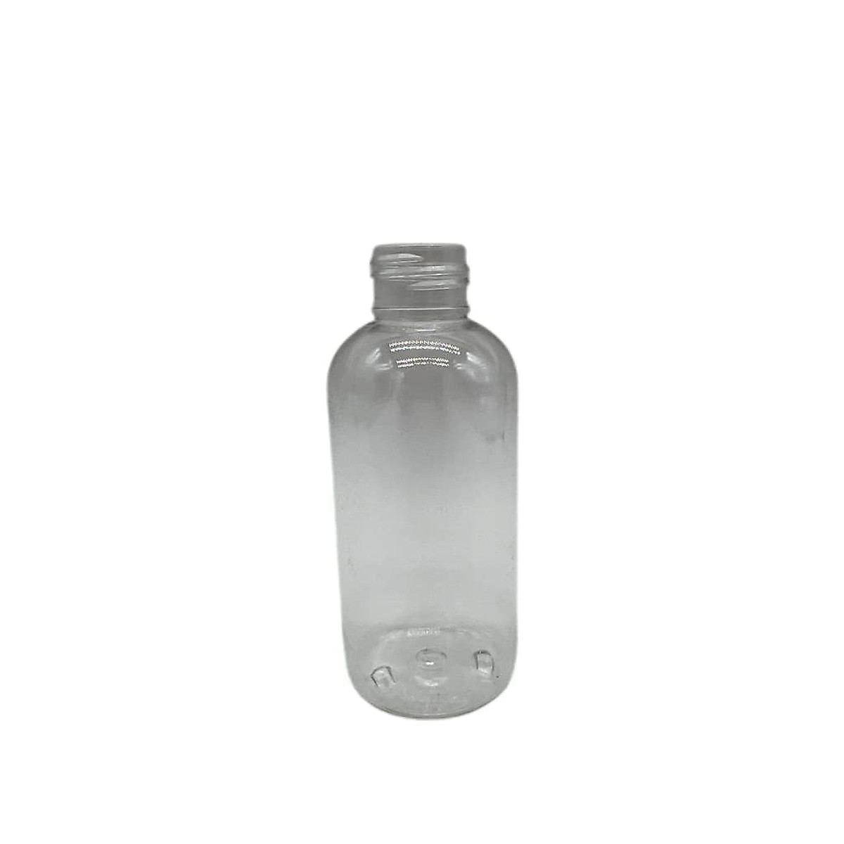 Natural Farms 4 oz Clear Boston Plastic Bottles -12 Pack Empty Bottle Refillable - BPA Free - Essential Oils - Aromatherapy | Black Twist Top Cap - Made in the USA