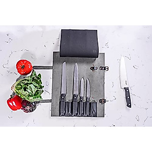 Chefs Professional Knife Roll Bag Durable Safe Knife Roll Knife Carrying Case with Handle Portable Knife Bags For Chefs Knife Roll or Tool Pouch, Knife bag only