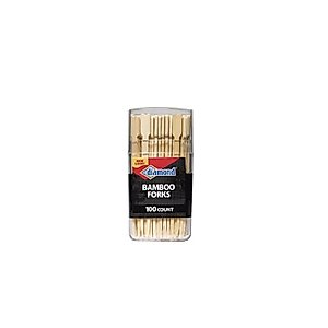 100-ct DIAMOND BAMBOO FORKS