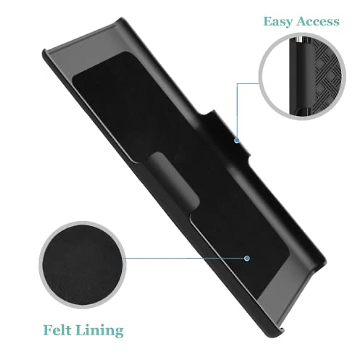 Fingic Compatible with Samsung Galaxy S23 Ultra Case, Galaxy S23 Ultra Holster Case Combo Shell Slim Rugged Case with Kickstand Swivel Belt Clip Holster Cover for Samsung Galaxy S23 Ultra 2023, Black