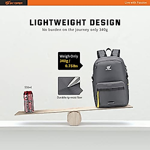 SKYSPER Lightweight Backpacks 25L Travel Daypacks Packable Hiking Daypack Light-duty Hike Bag Ultralight for Women Men