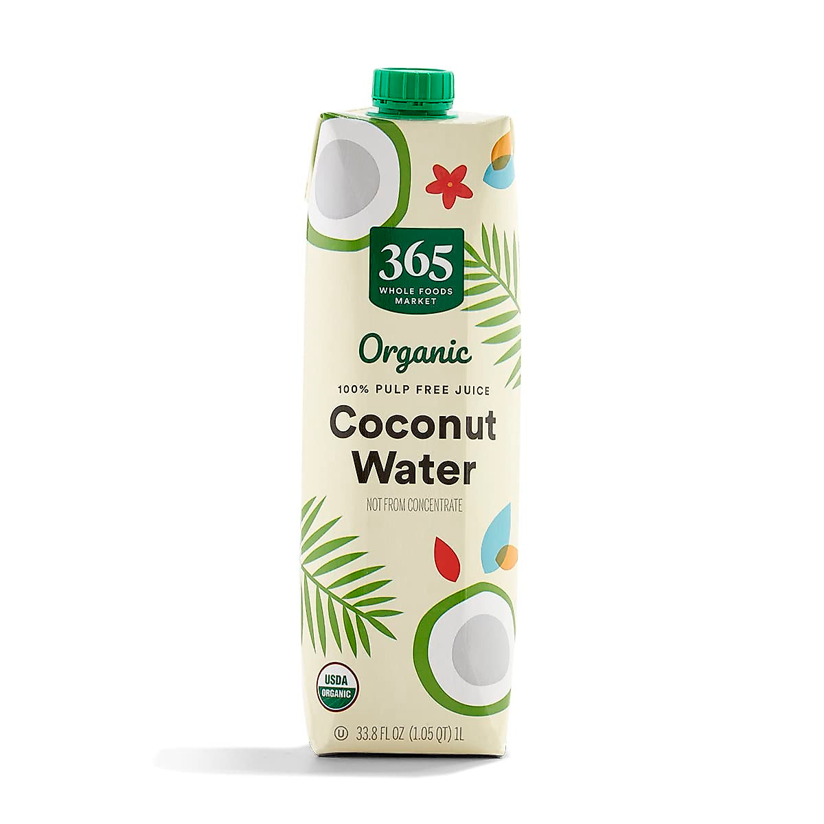 365 by Whole Foods Market, Organic Coconut Water, 33.8 Fl Oz
