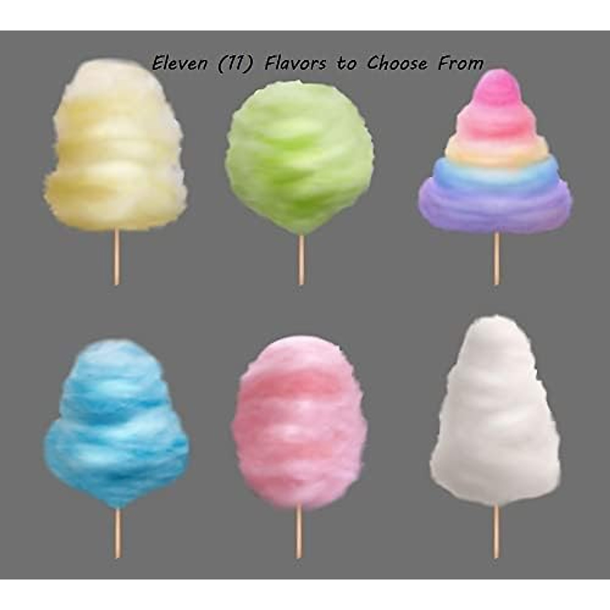 Cotton Candy Floss Sugar (Orange Flavor, 11 oz) –Cotton Candy Flavoring Super Floss Makes 44 Medium Cones- Candy Supplies