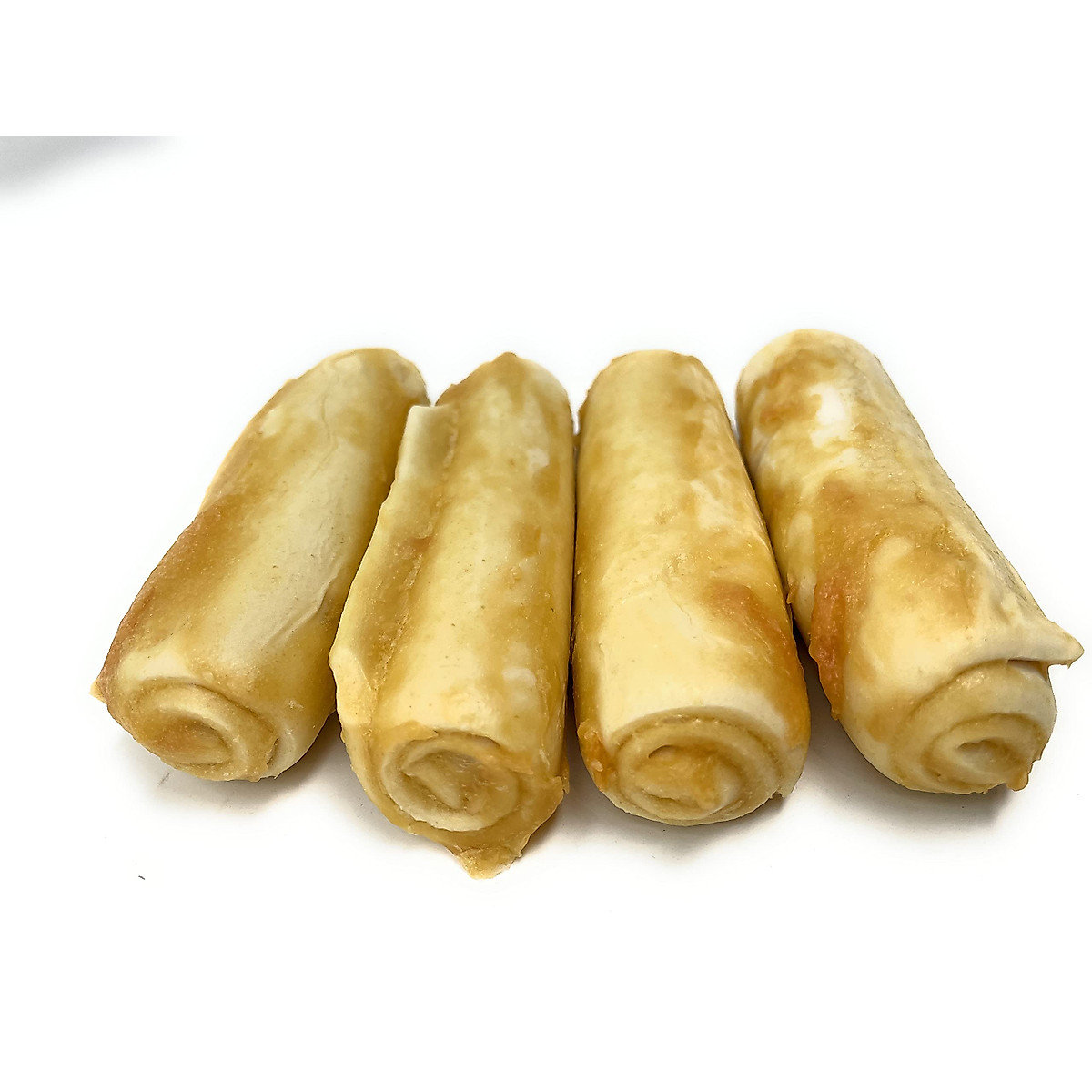 Totally Animal Medium Hide-Free Chicken Recipe Dog Chews | | Best Non-Rawhide Natural Treats on Earth for Dogs | Easy to Digest No-Rawhide Rolls | 4-5" Rolls (Pack of 4)