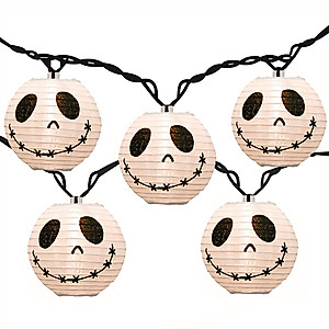 Halloween Spider String Lights, 8.5ft Hanging Halloween String Lights with 10 Edison Spider Lights UL Listed for Outdoor, Halloween Party, Stair, Bar, House, Garden, Yard, Christmas Decor- Black Wire